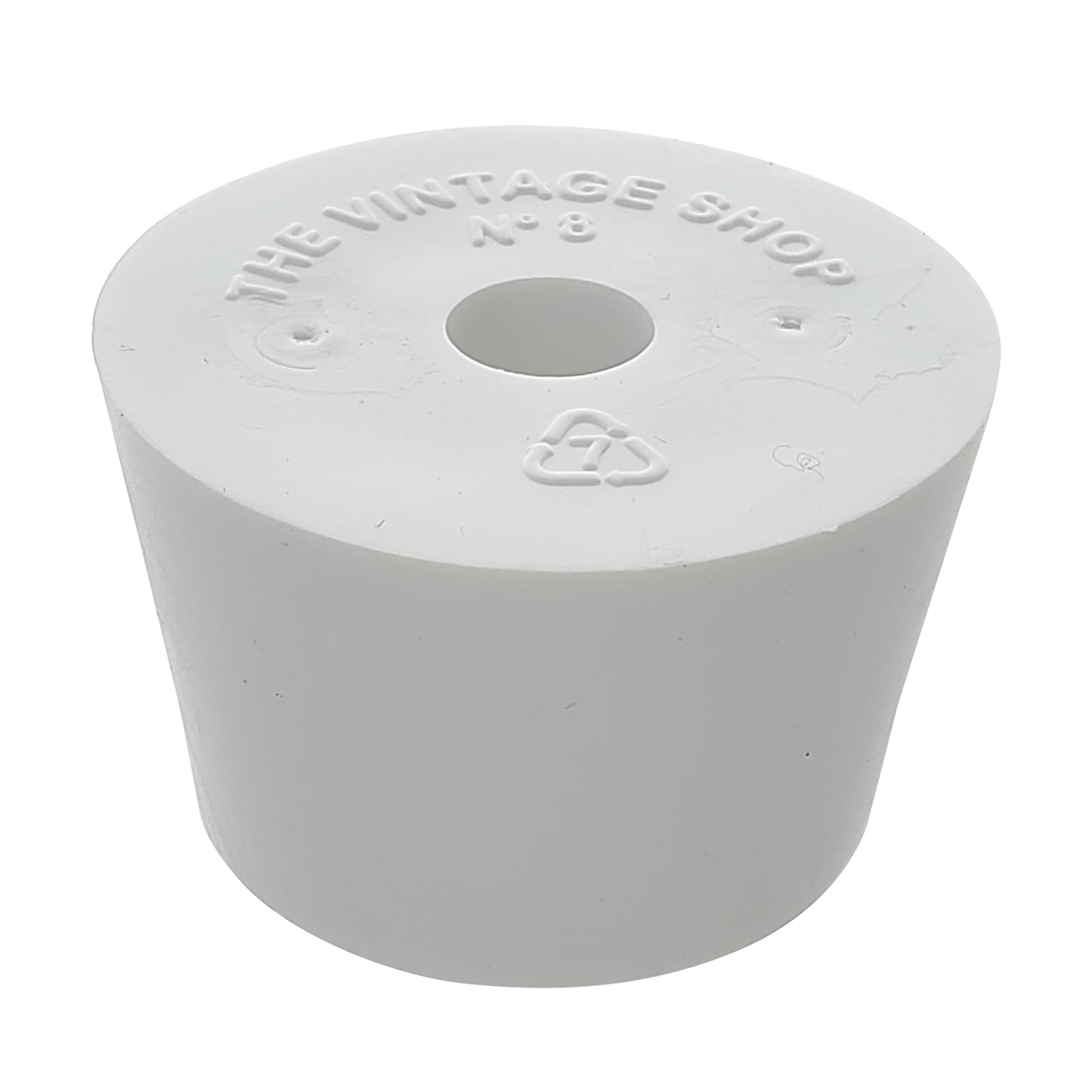 #8 Rubber Stopper with Hole - Walmart.com