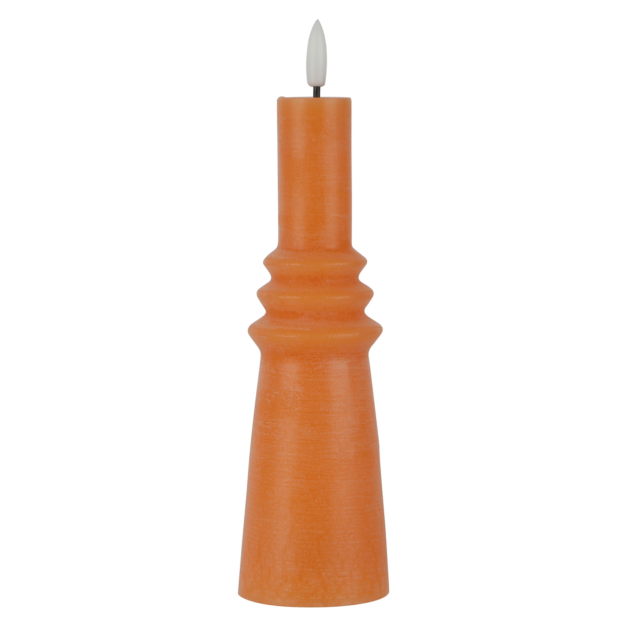 8" Rustic Taper LED Wax Candle by Ashland® - Summer Candles - Walmart.com