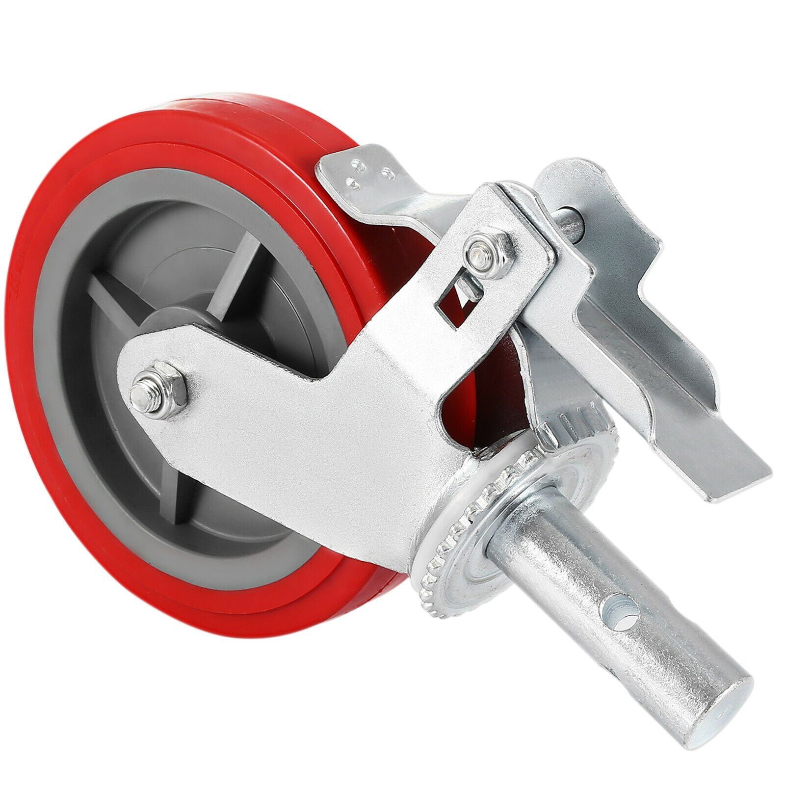 8" Scaffolding Wheels Set of 4 - Heavy Duty Locking Casters with Brake ...