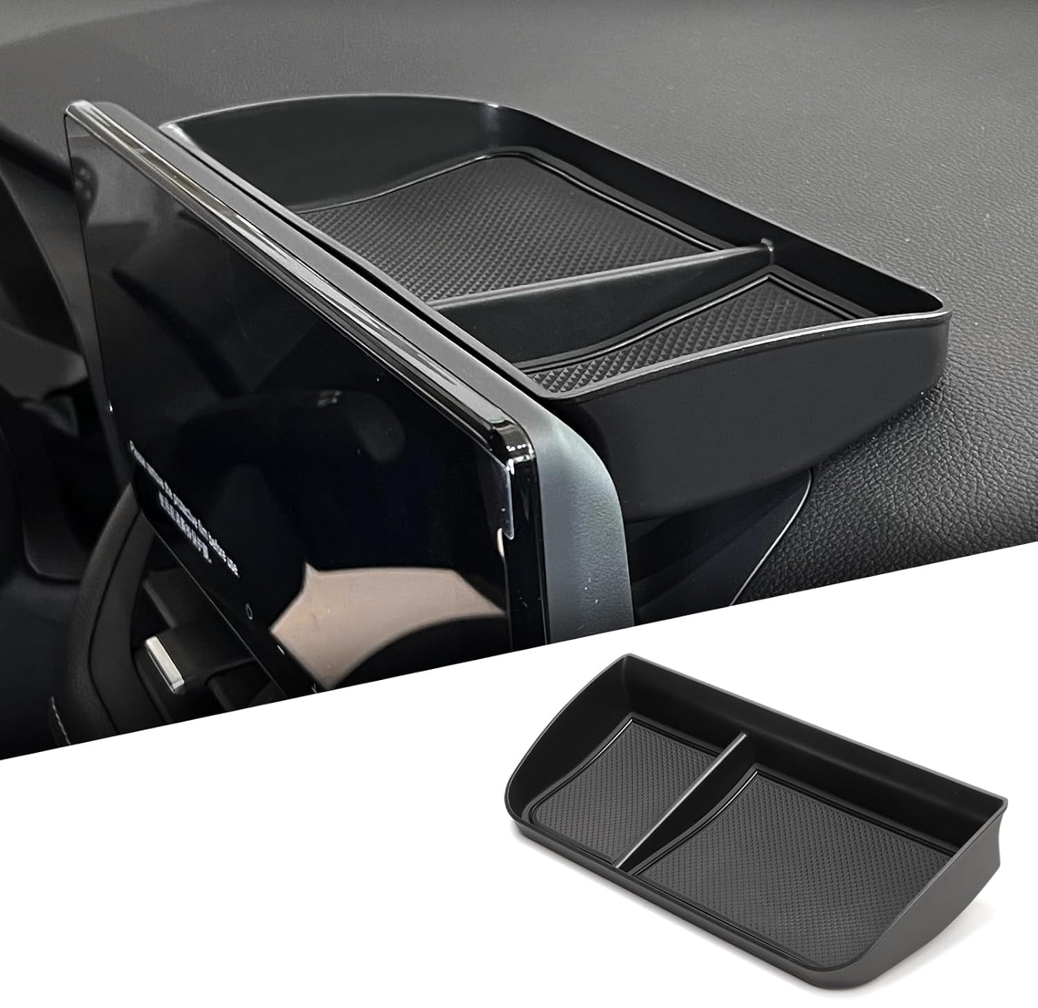 8" Screen Dashboard Organzier Tray Fit Toyota RAV4 Dash Organizer 2019 ...