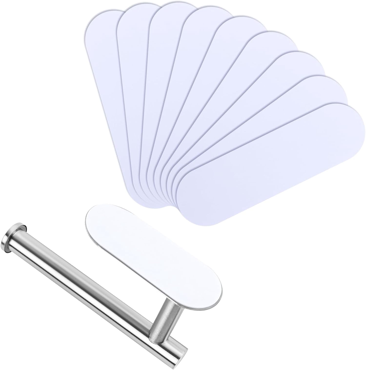 8- Self- Replacement Strips(5.65? x 1.7?) for Under-Cabinet Paper Towel ...