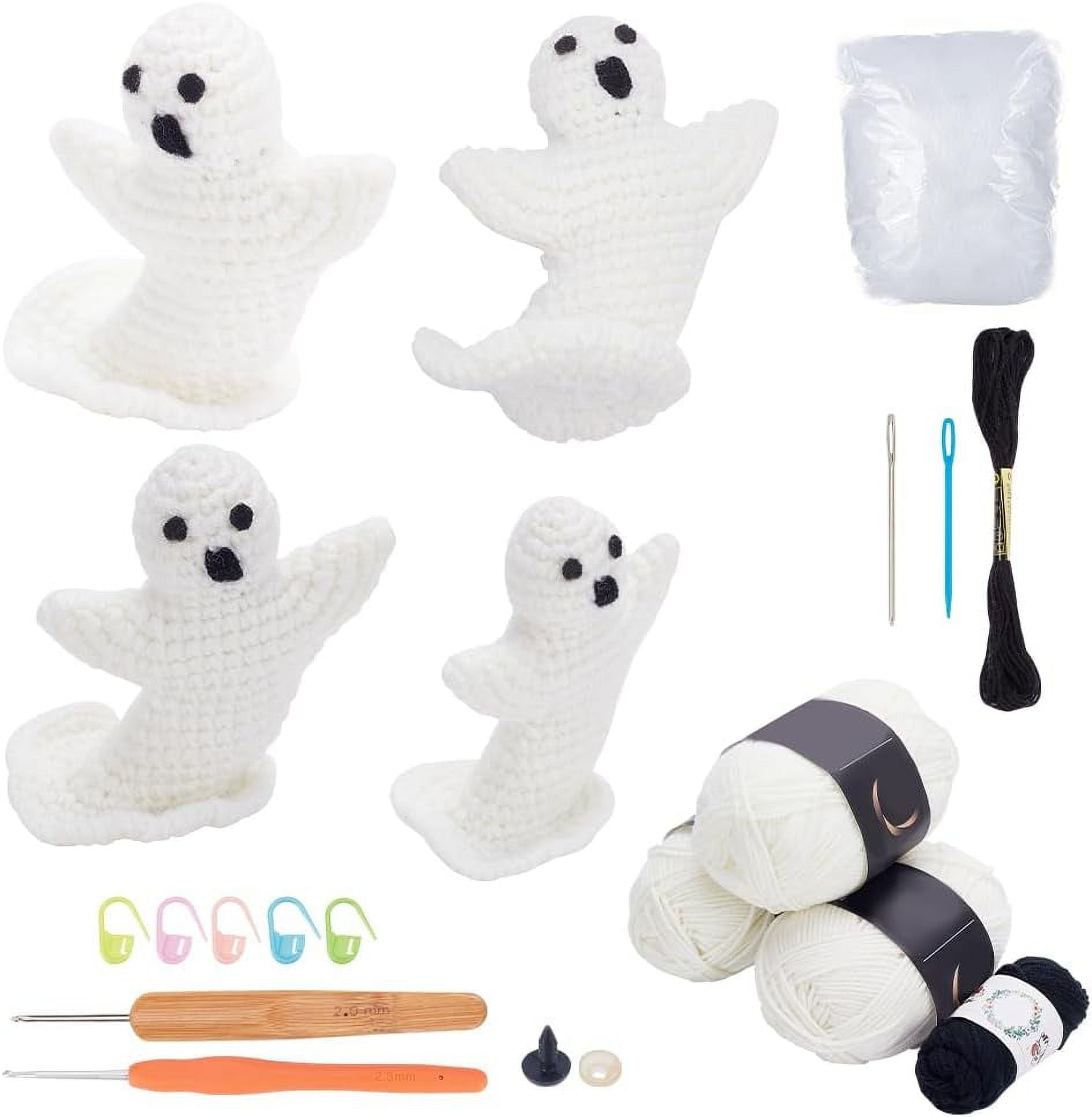 8 Set Crochet Kit Ghost Crochet Doll Kit Crochet Starter Kit Halloween ...