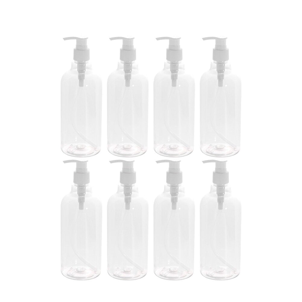 Homoyoyo 8- Bottles for Shampoo and Liquid Soap, Refillable Travel ...