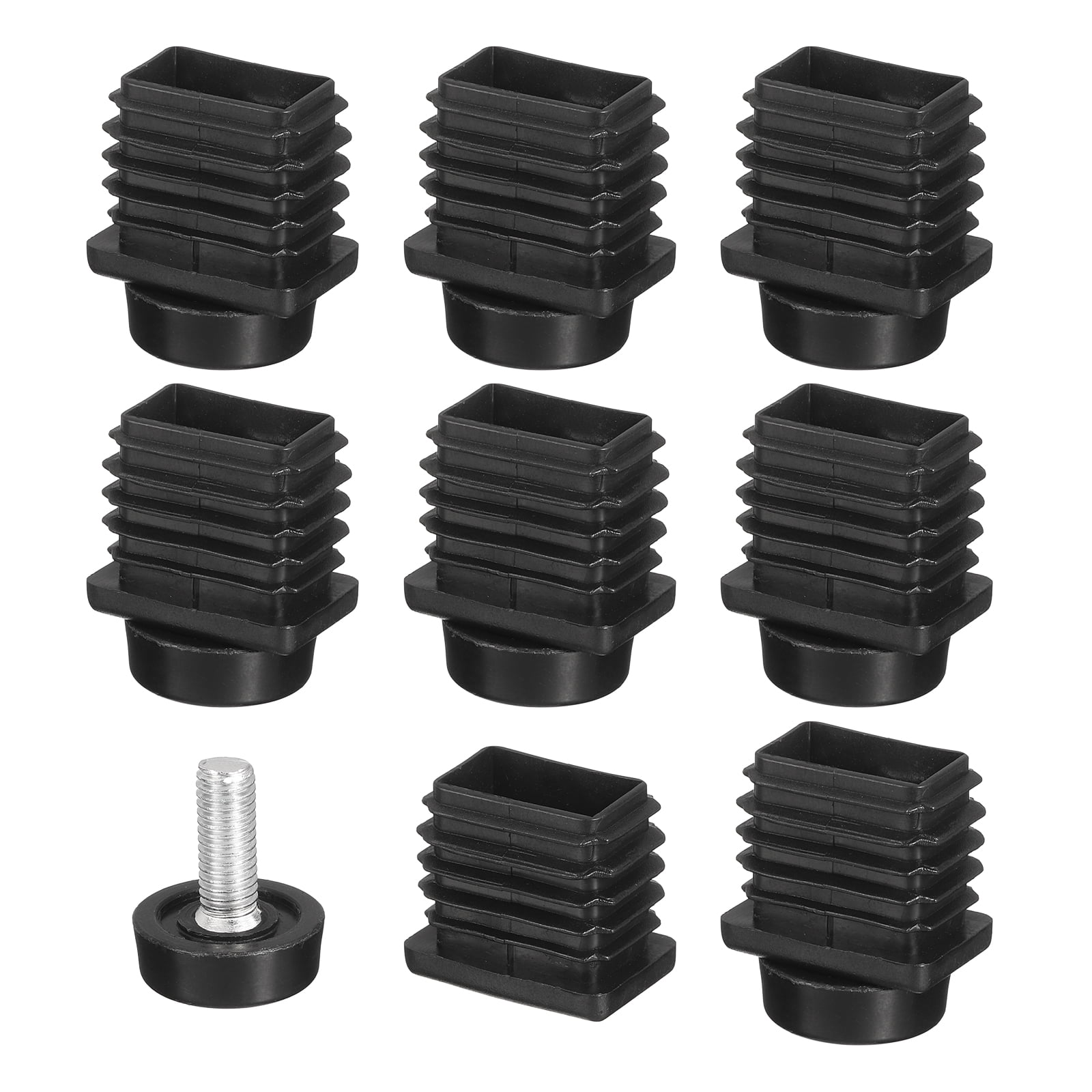 Uxcell Leveling Feet Adjustable Furniture Leg Leveling Tube Insert ...