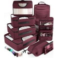 8 Set Packing Cubes for Travel Essentials, Christmas Gifts, Suitcase ...