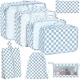 8 Set Packing Cubes for Travel, Luggage Packing Organizers Accessories ...