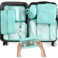 8 Set Packing Cubes for Travel, Luggage Packing Organizers Accessories ...