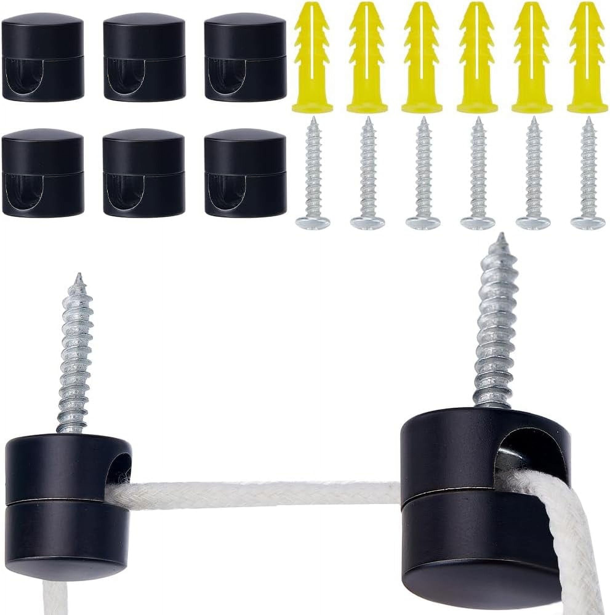 8 Set Swag Hooks for Ceiling Hanging Swag Hook Super Load Aluminum ...