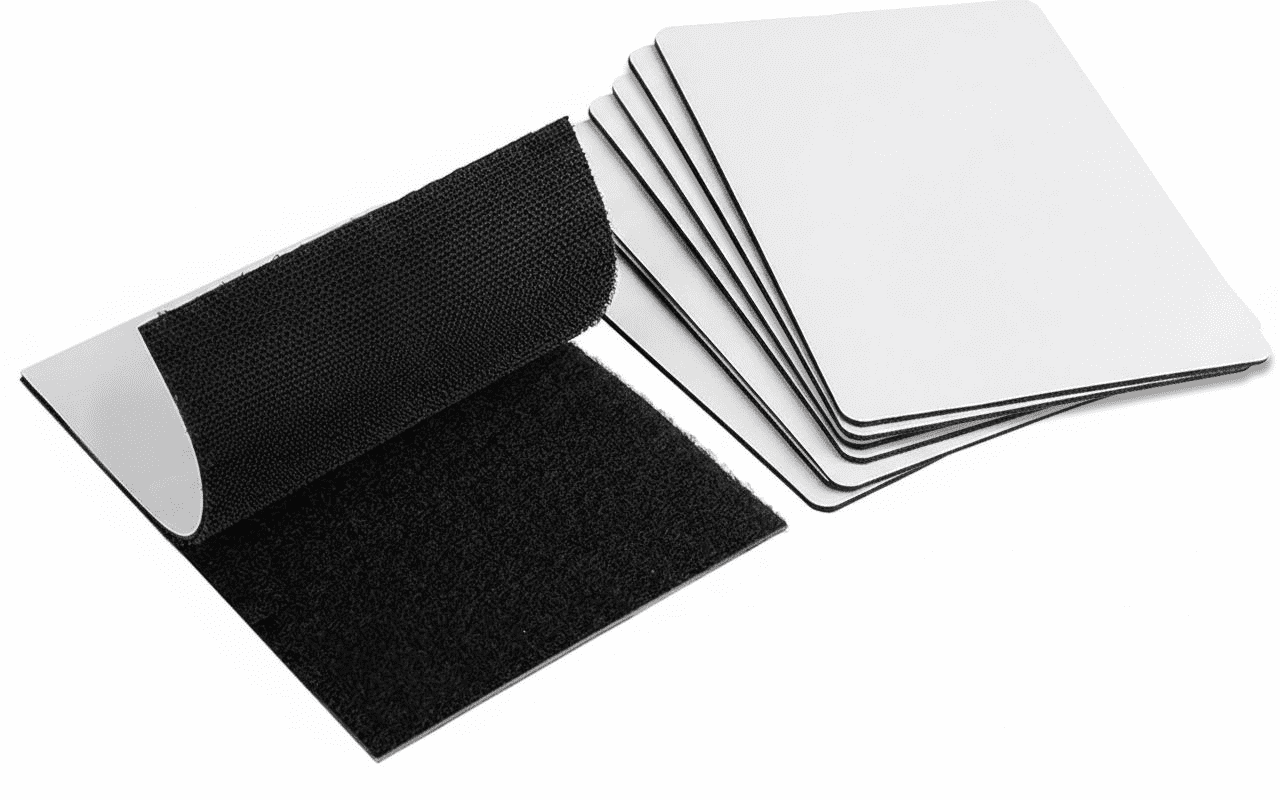 8 Sets 4×6 Inch Heavy Duty Hook and Loop Tape – Strong Back Adhesive ...