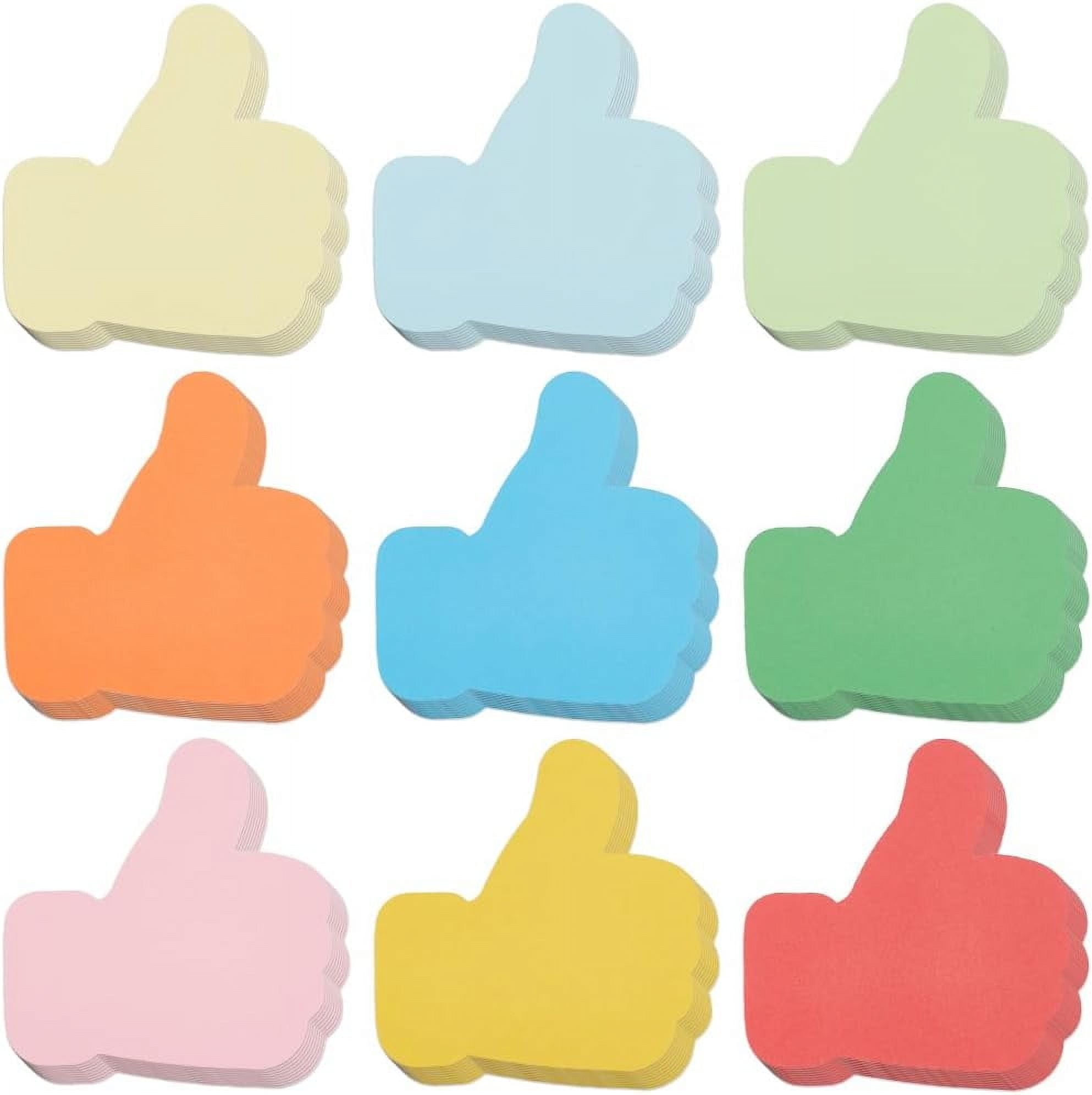 8 Sets 72Pcs 6 Inch Hands Paper Cutouts Paper Cut Out Classroom Decor ...