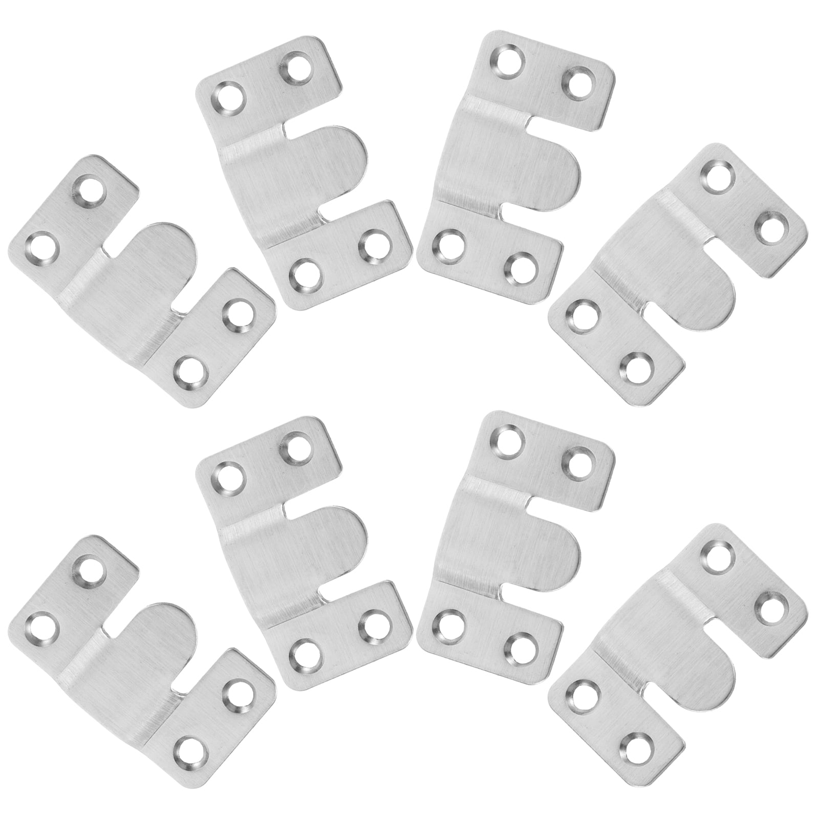 Homoyoyo Stainless Steel Floating Shelf Brackets , Easy Installation ...