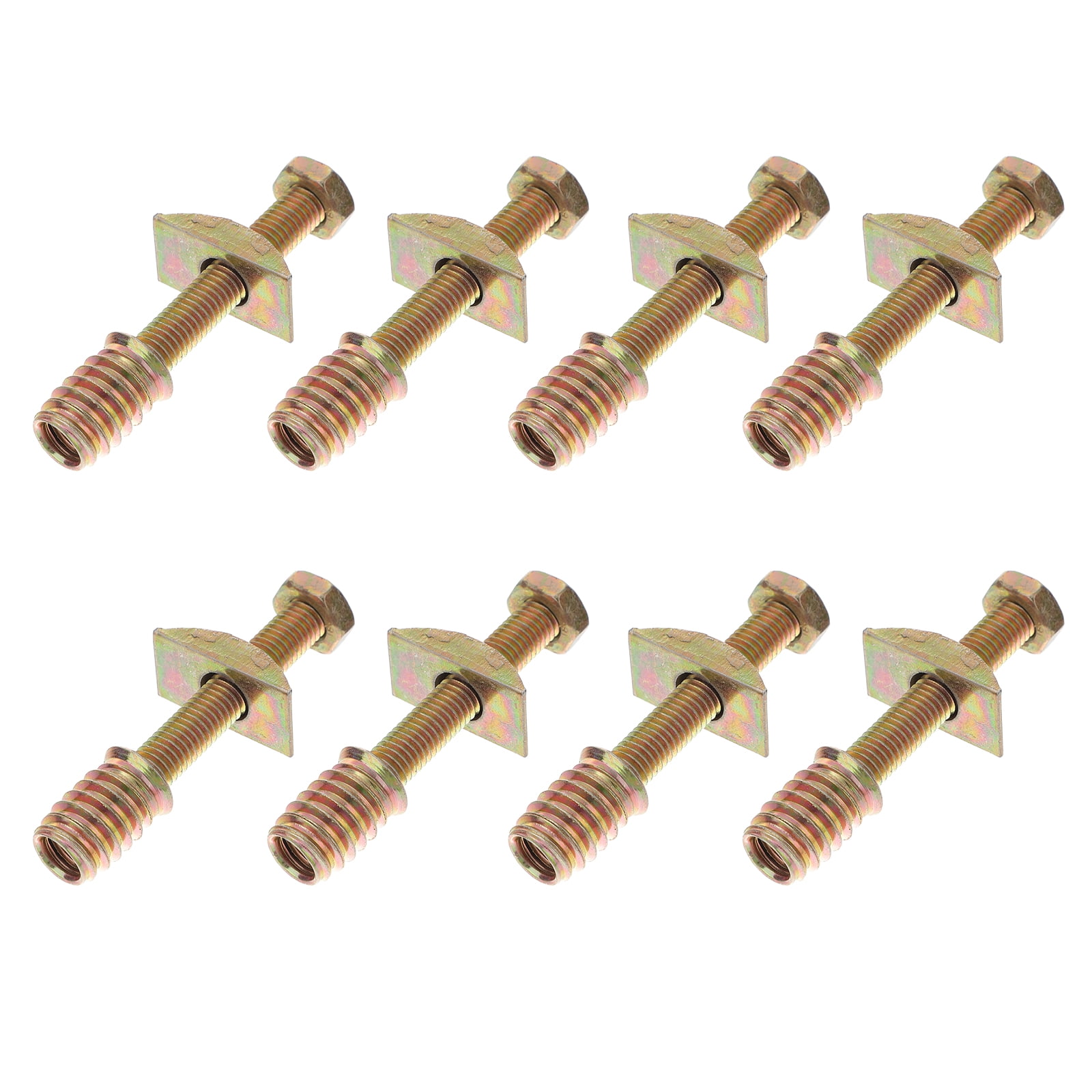 8 Sets Bed Board Connector Hardwares Carriage Bolts Crib Kit Sound+card ...