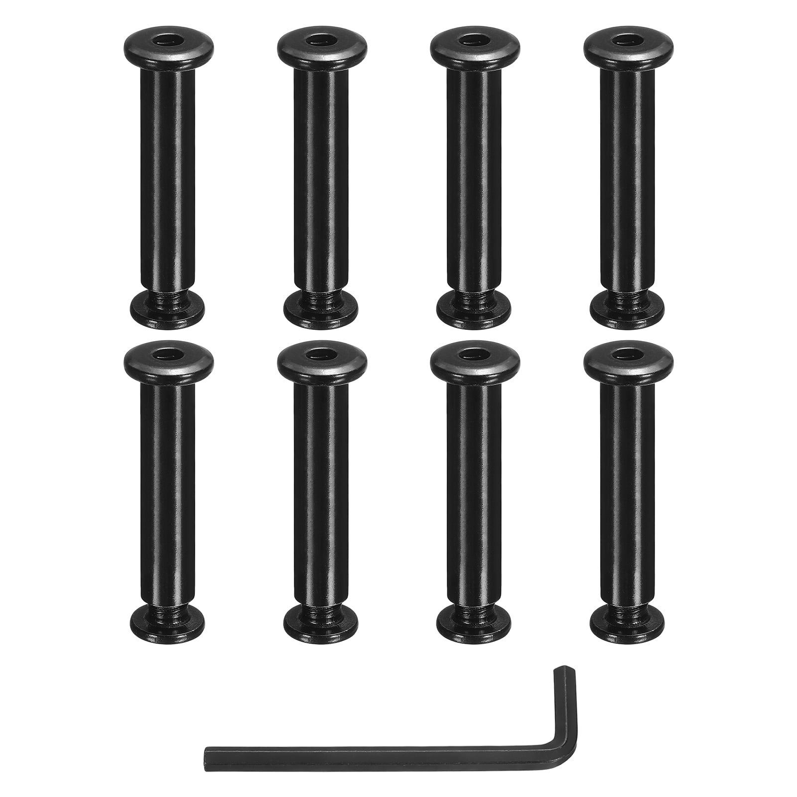 8 Sets Binding Post Screw Female M8*45*Φ10 Hex Drive Socket Cap with ...