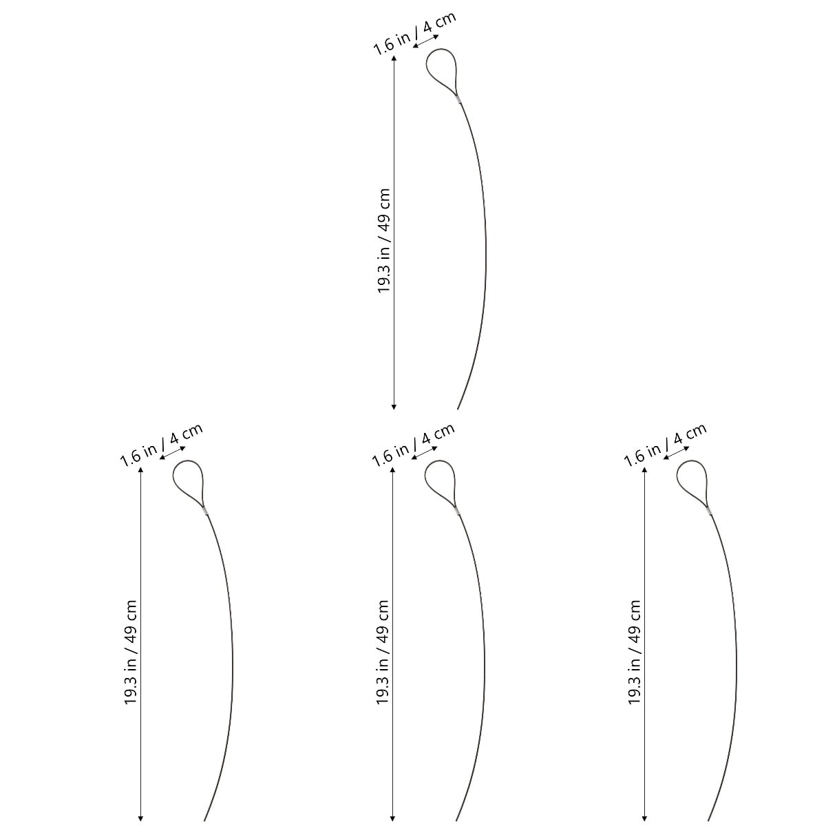 8 Sets Gate Latch Cable Pull Gate String Latch Cable Pull Gate Opener ...
