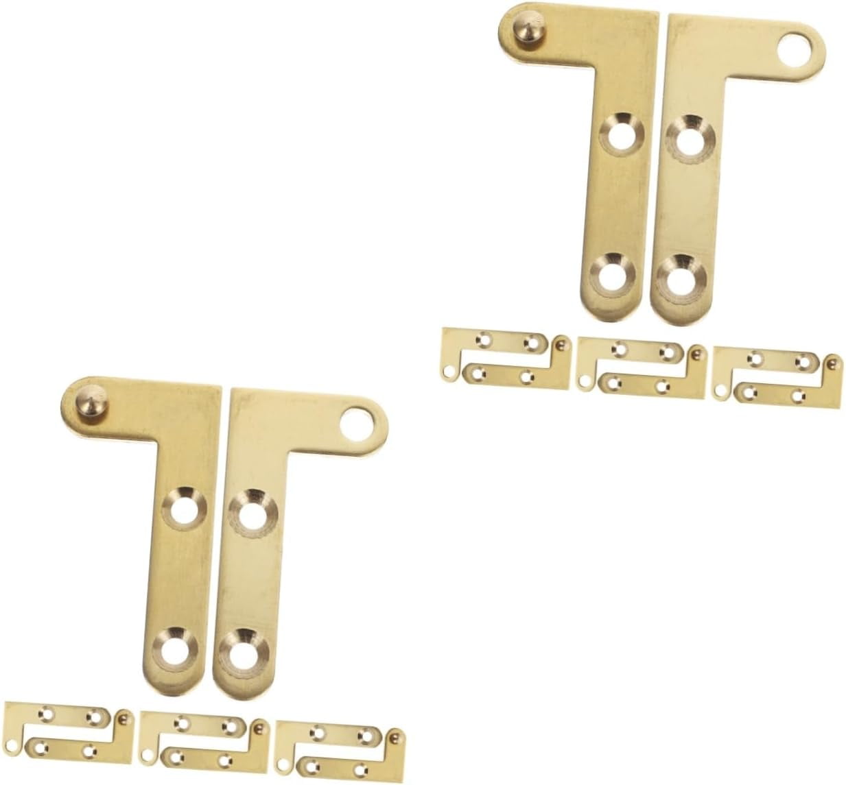 8 Sets Invisible Up for Copper Ladder Rotating His and Hardware Rotate ...