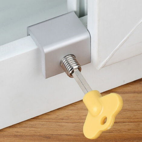 8 Sets Security Sliding Window Sash Latches Window Lock Stopper with ...
