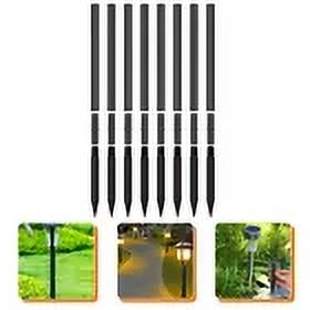 8 Sets Solar Lamp Spike Street Replacement Pile Patio Posts Pathway ...
