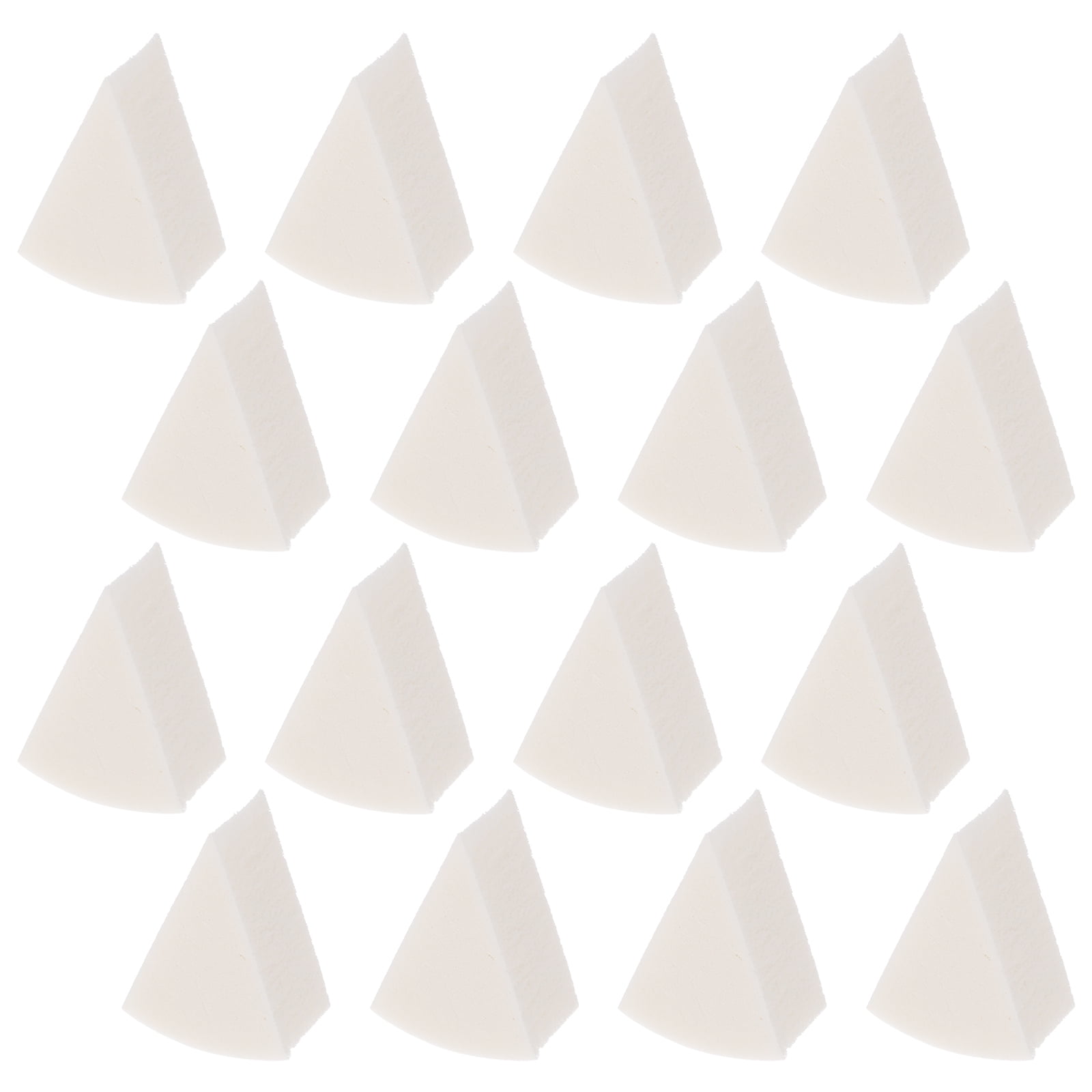 8 Sets Triangular Sponge Puff Wedge Makeup Blenders Powder Mini Whisk ...