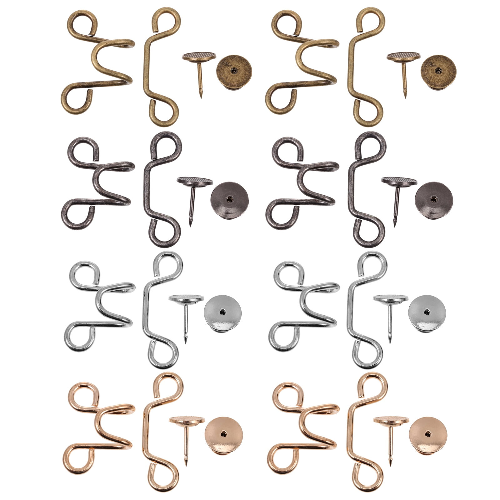 8 Sets Removable Waist Buckle Button Tightener Adjustment Reducer Woman ...