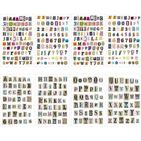 Extra Large Alphabet Stickers