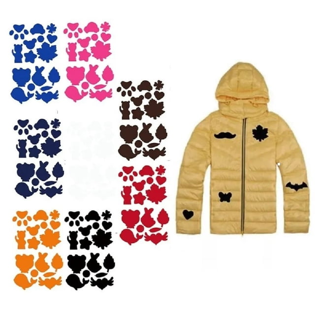 8 Sheets Down Jacket Repair Patches - Self Adhesive Nylon Clothing Tape ...