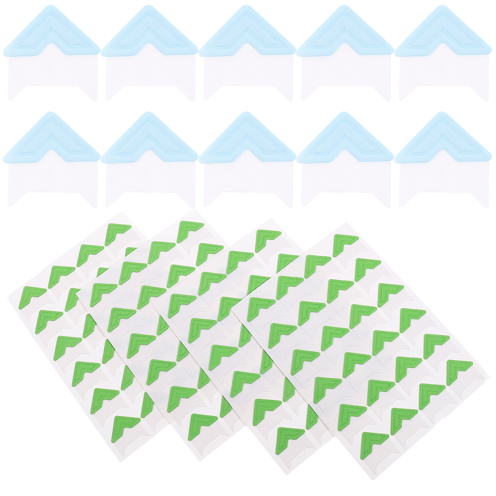 8 Sheets Self Adhesive Photo Stickers Picture Corners Frame - Walmart.com