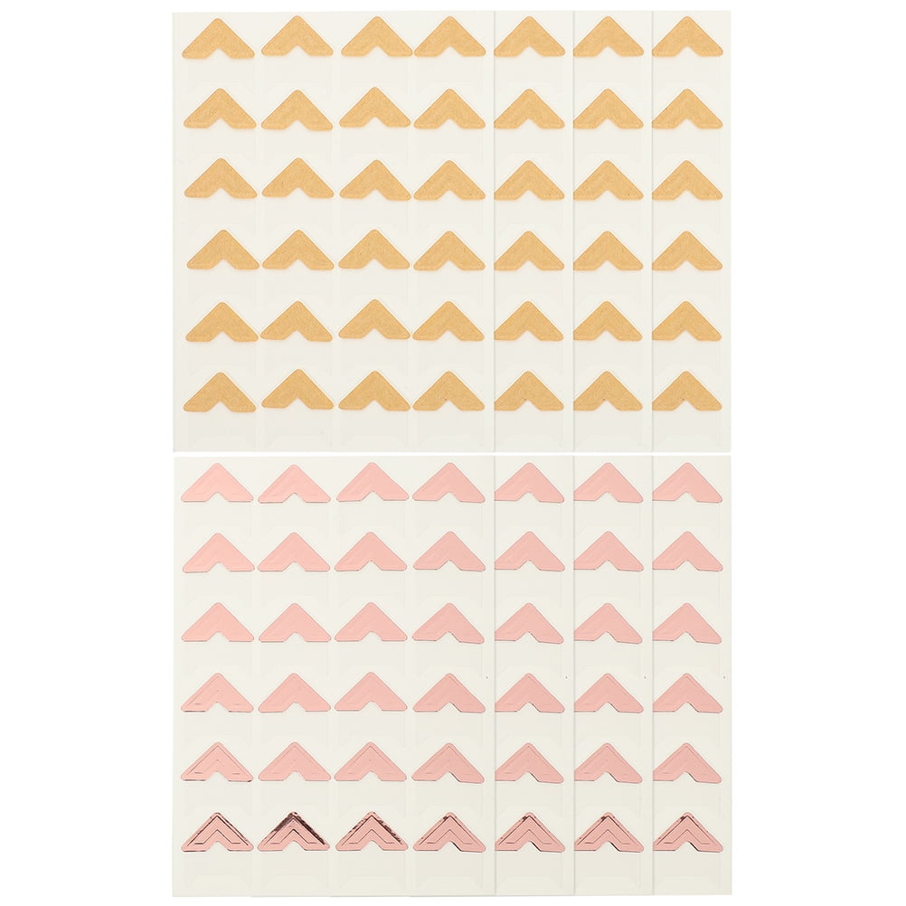 8 Sheets of Photo Corners Picture Corners Photo Mounting Corners for ...