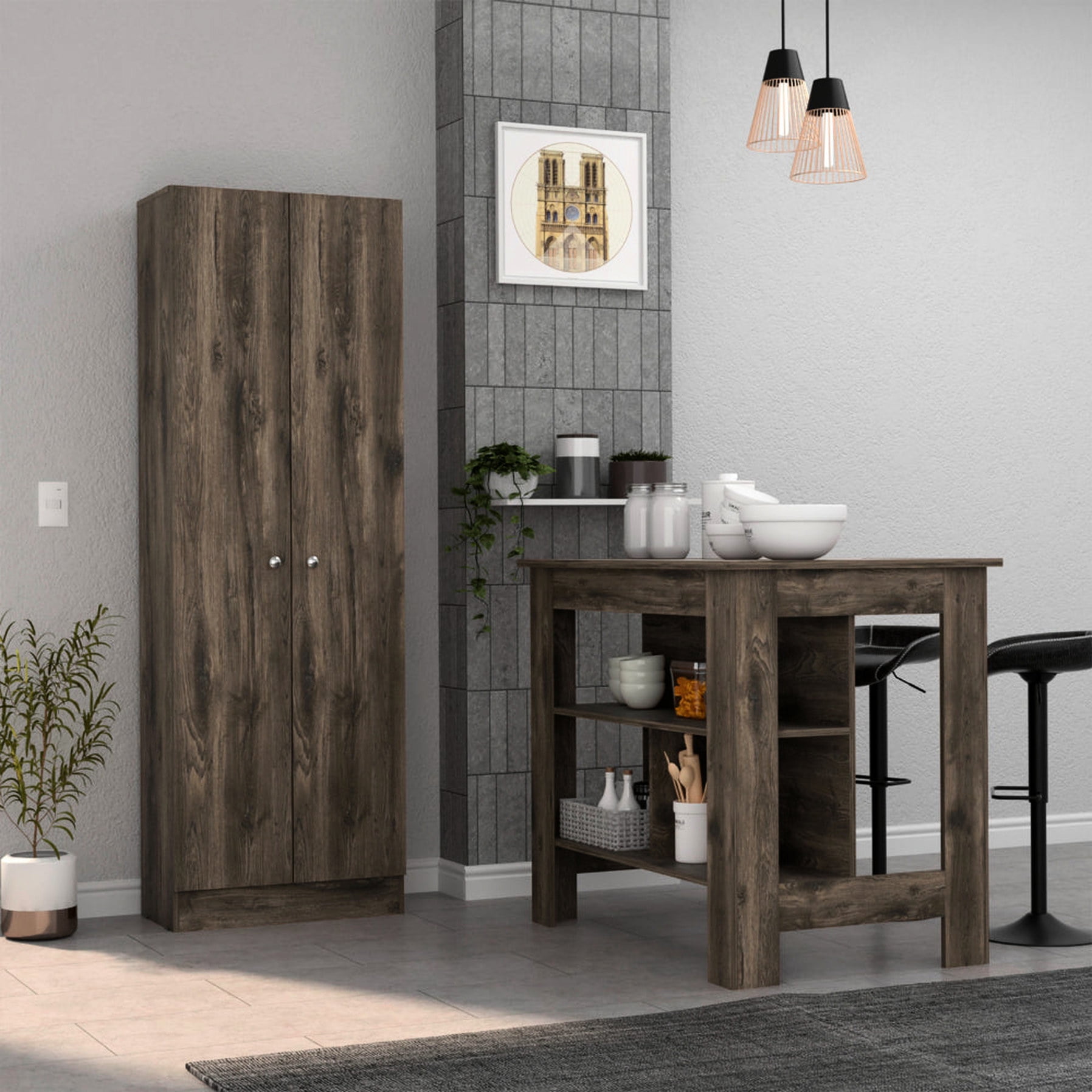 8-Shelf Unit - Good for Holding Dishes - Kitchen Organization - Fits ...