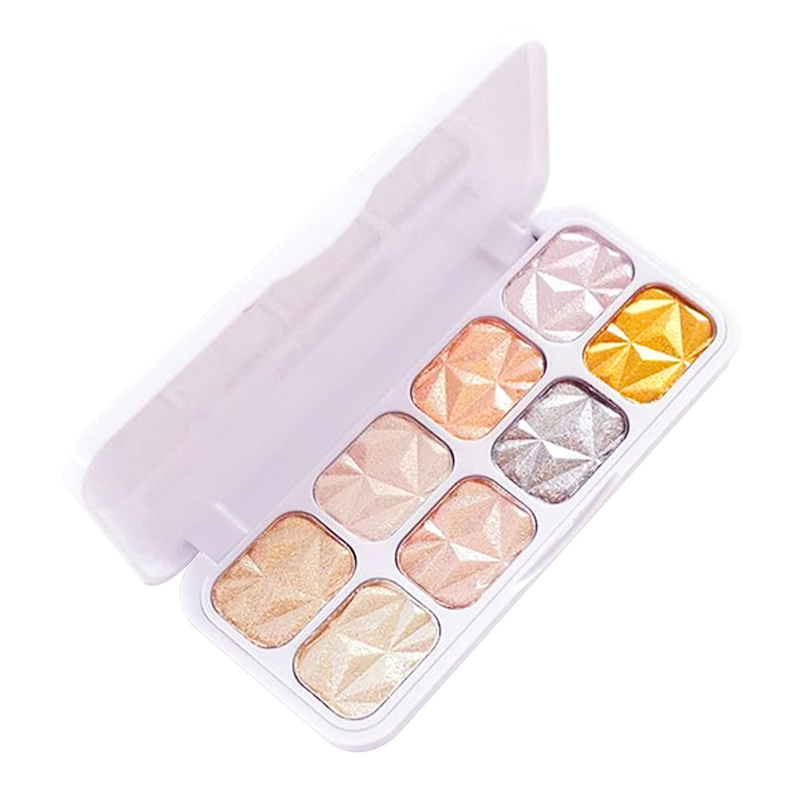 Eyeshadow 8 Shimmering Pearl Eyeshadow Bubble Sequins Highlight Palette ...