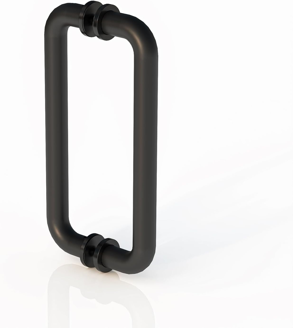 8" Shower Door Handle, Double-Sided Pull Handle with Metal Washer, Back ...