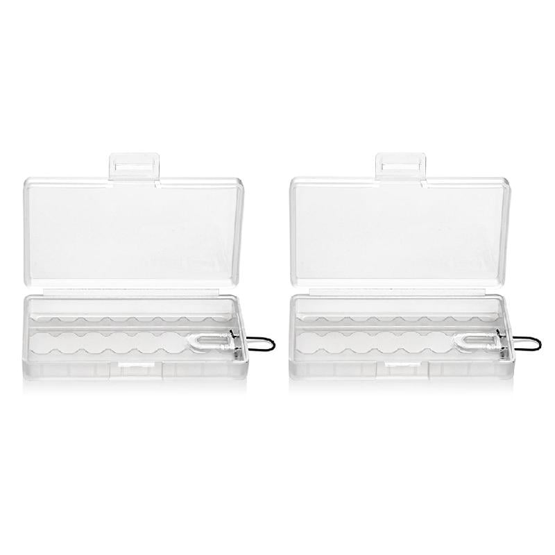 8 Slot 3A Battery Storage Box Compact Holder for Home and Travel Use ...