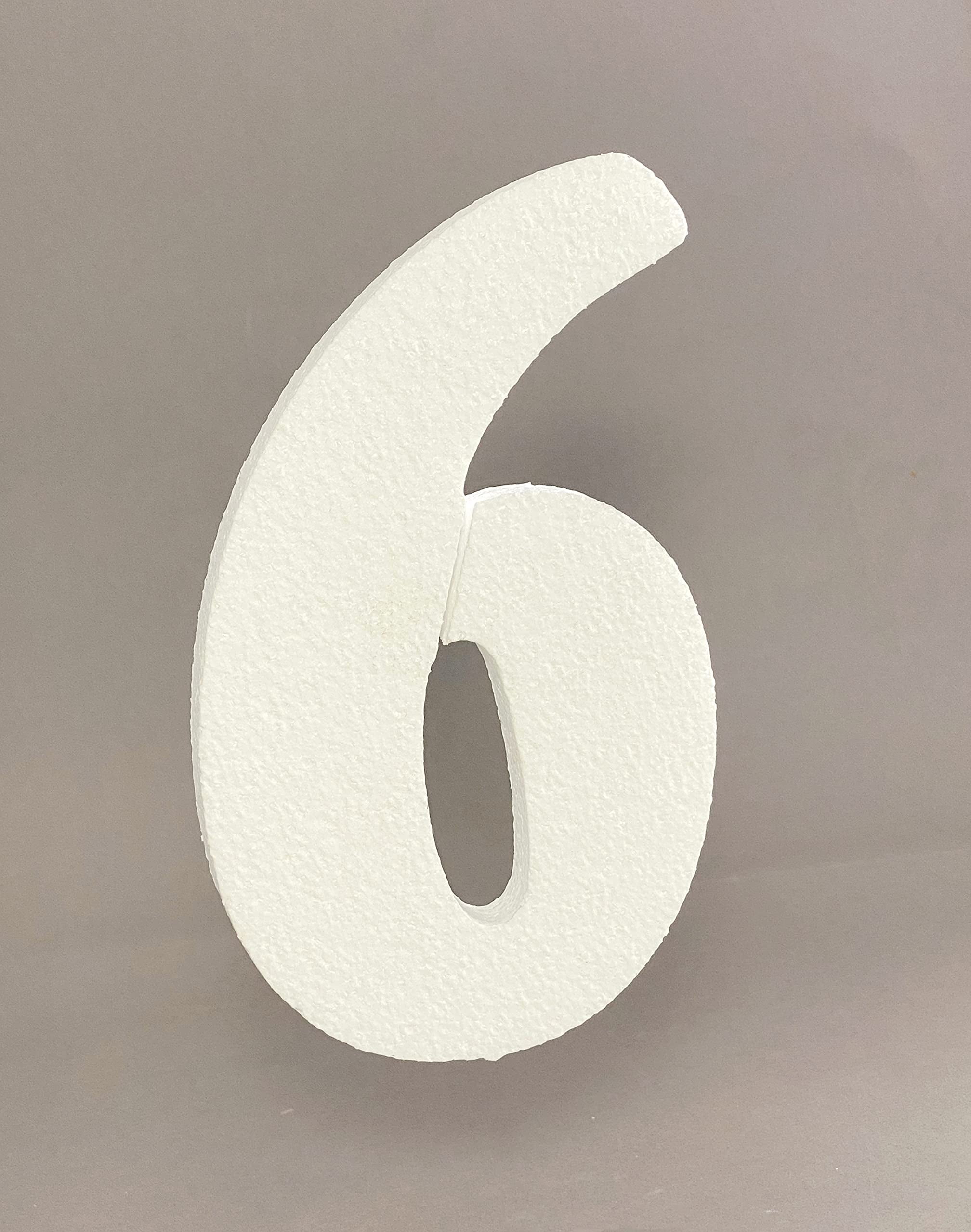 8" Smooth EPS Foam Letters Alphabet Numbers for Crafts Party Signs ...