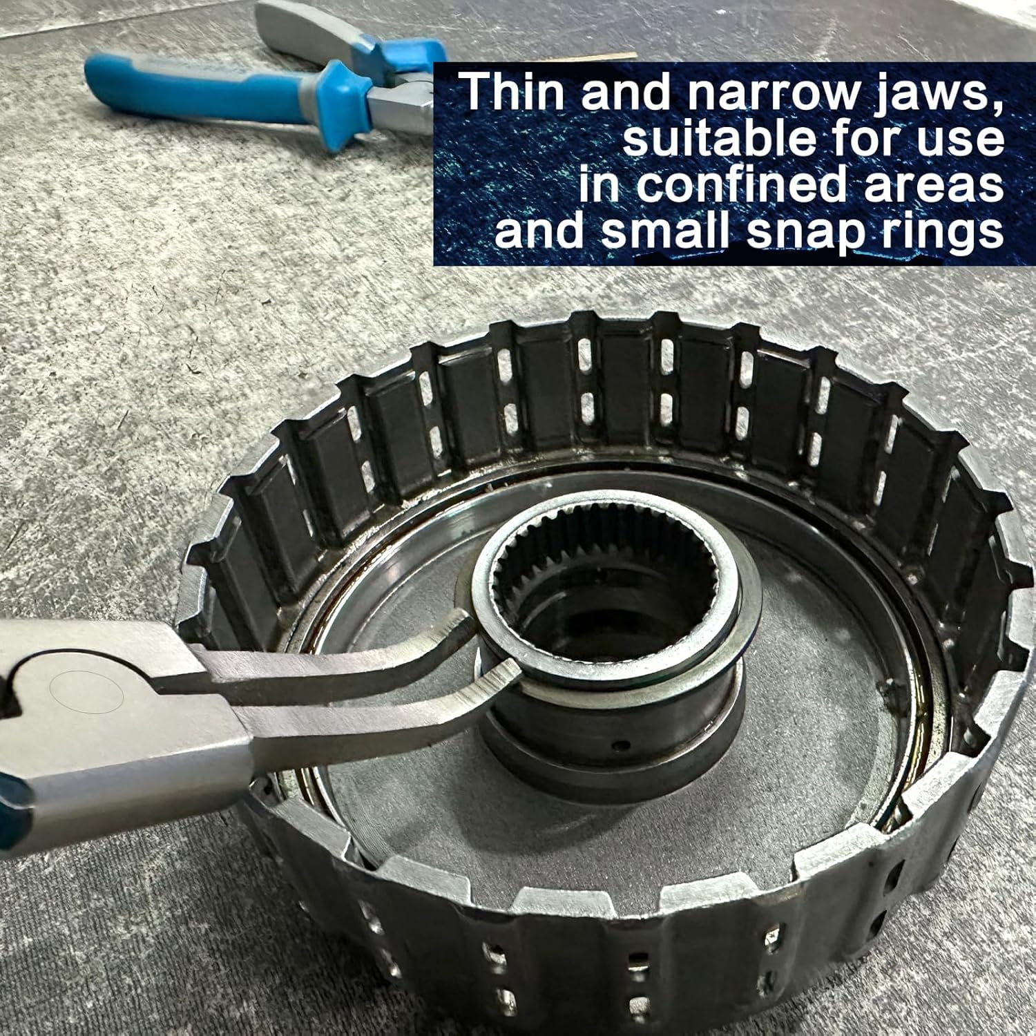 8" Special Lock Ring Pliers Bent Jaw Pliers Tips C-Clip Pliers ...