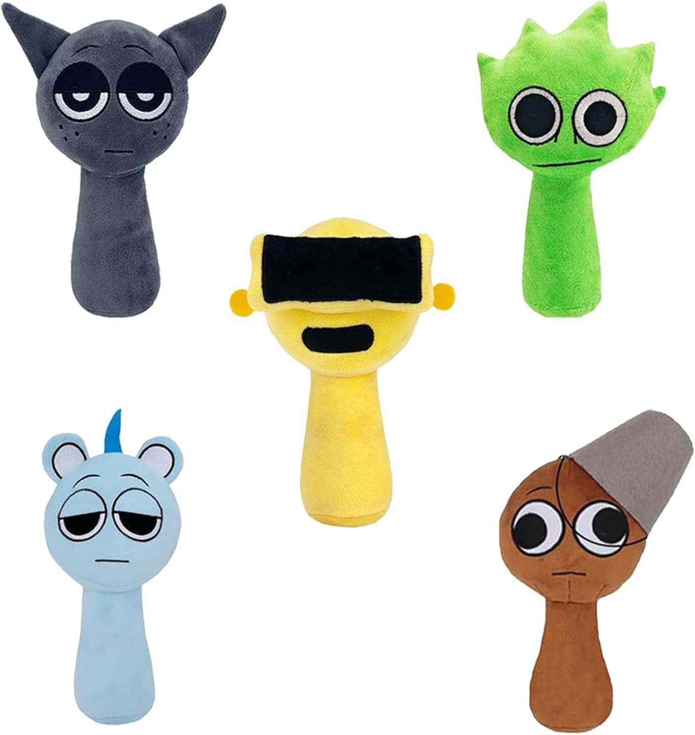 8'' Sprunki Plush Toys - Spunki Plushies for Horror Game Fans, Soft and ...