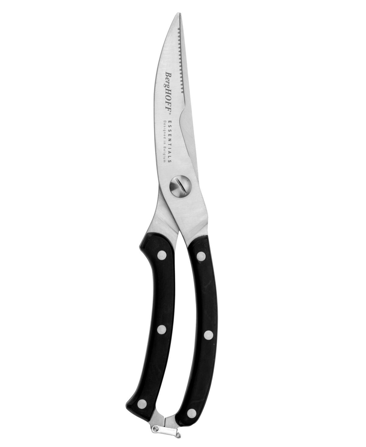 8" Stainless Steel Poultry Shears with Safety Lock, Full-Tang Kitchen ...