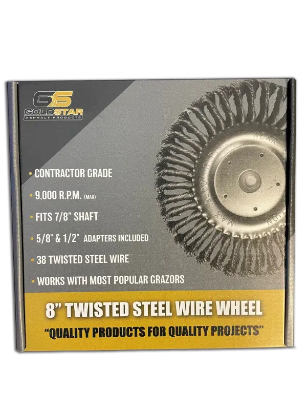 8" Steel Wire Wheel - GSA - Walmart.com