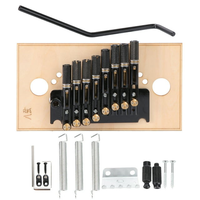 8 String Headless Guitar Bridge for Strings Easy Mounting Strain Plate ...