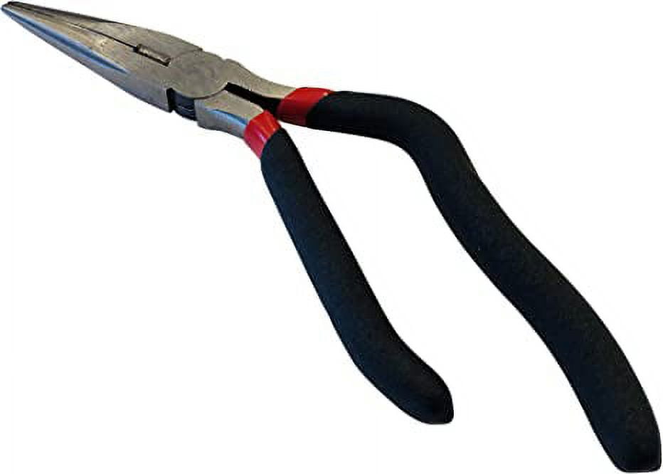 8" Stubby Offset Pistol Grip Needle Nose Pliers - Walmart.com