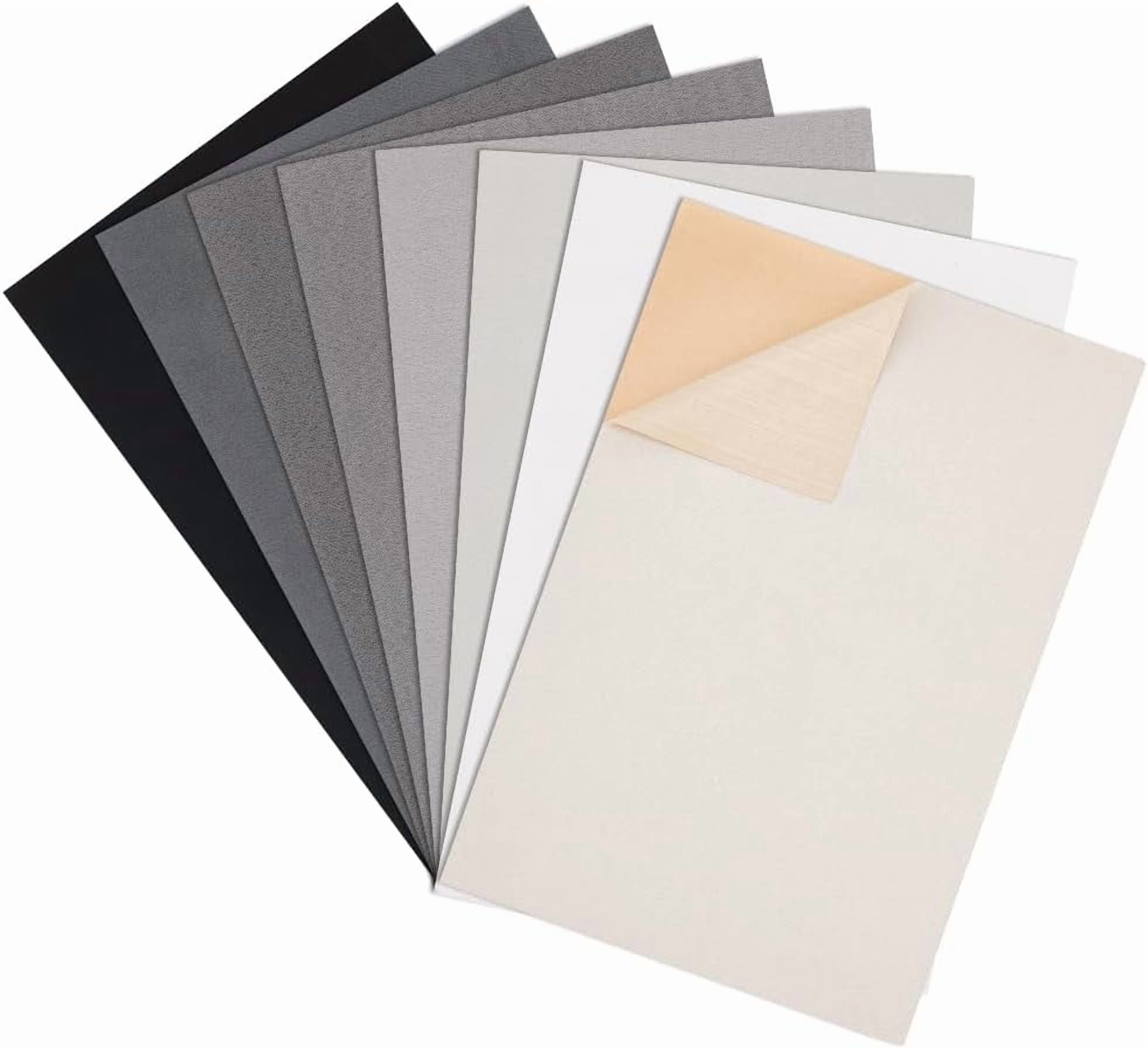 8 Style Suede Self-Adhesive Repair Patch 11.8x7.8inch Black Series ...