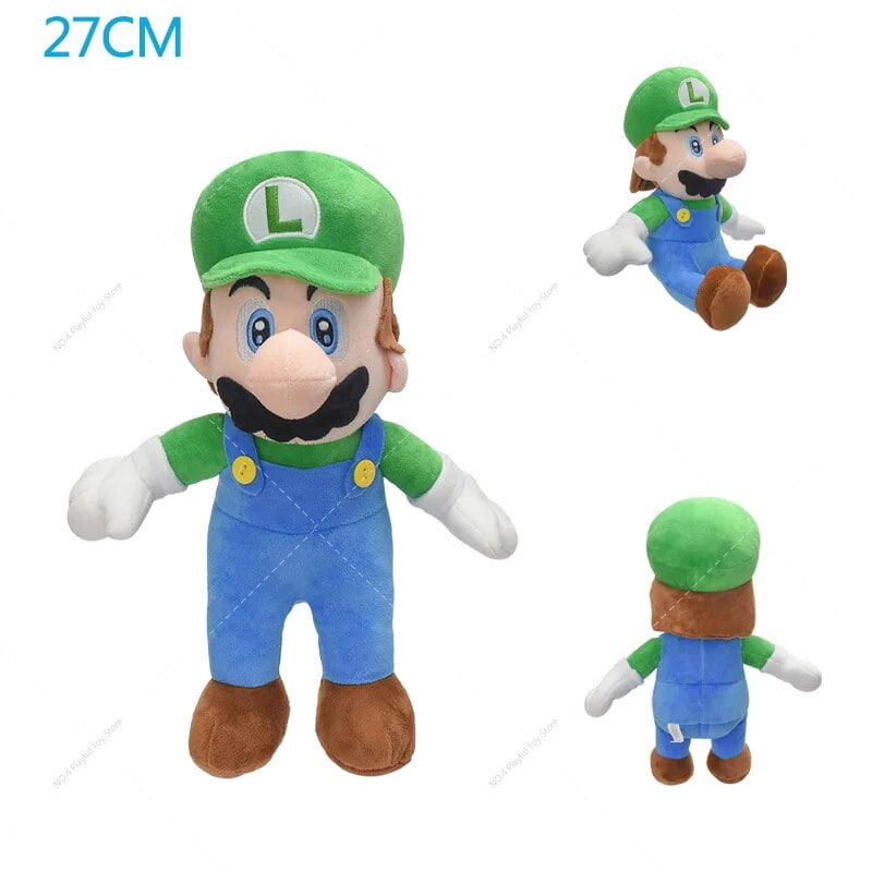 8 Styles Classic Game Super Bro Cartoon Plush Toys Green luigi Red ...
