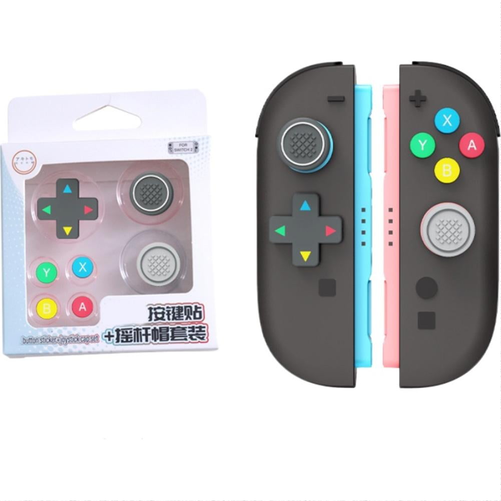 8 Styles For Switch2 Silicone Button Stickers For NS2 Controller Cross ...