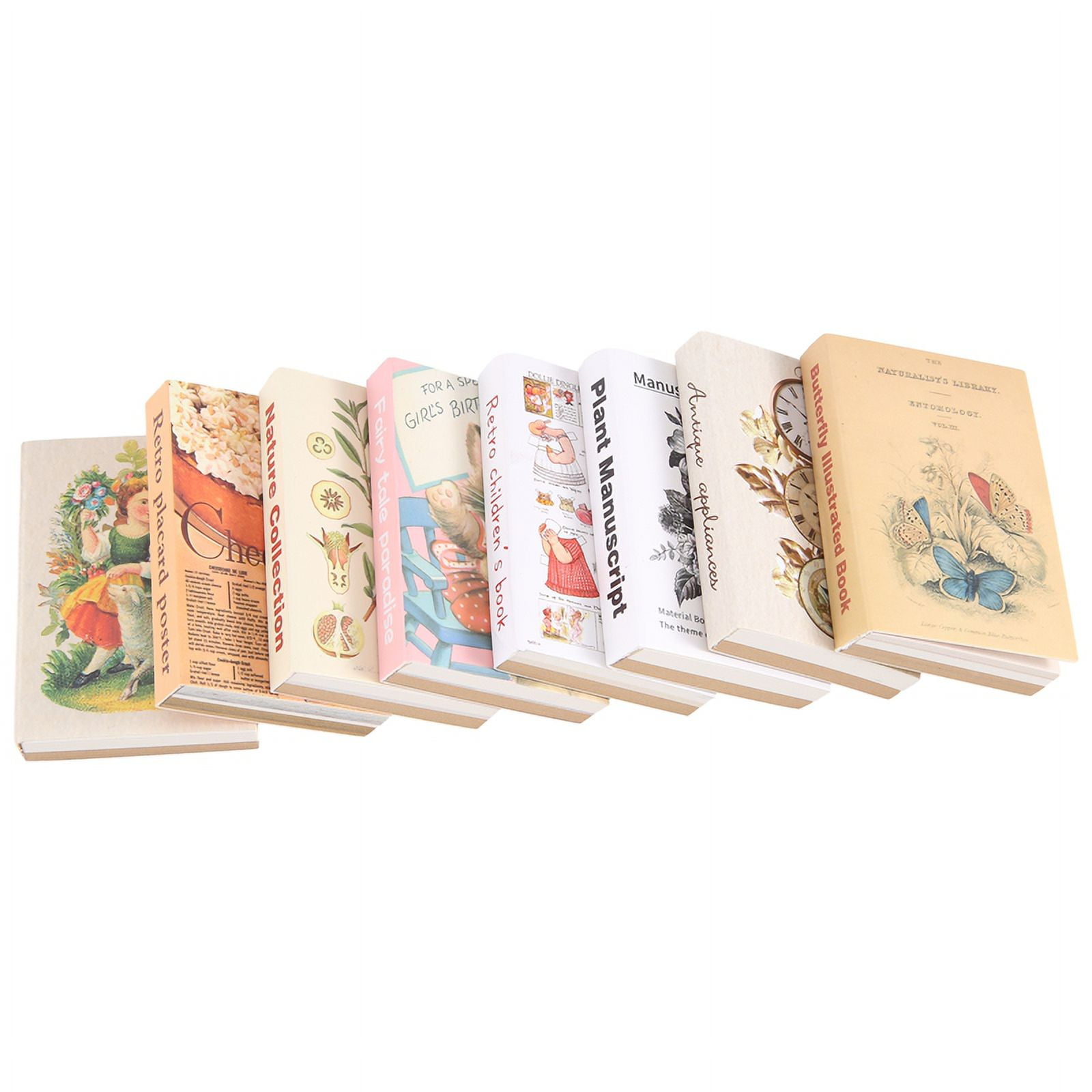 8 Styles Scrapbooking Material Paper,Decorative Collage Diary Album ...