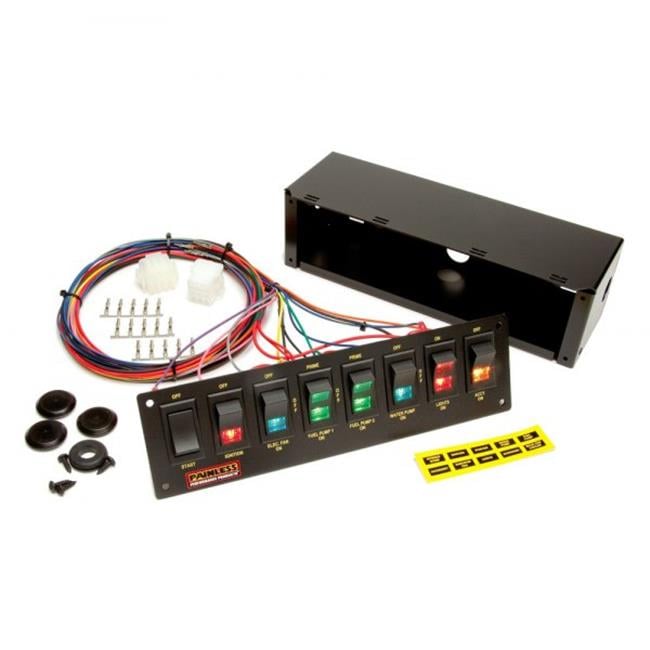 8-Switch Non-Fused Race Car Harness Panel - Walmart.com