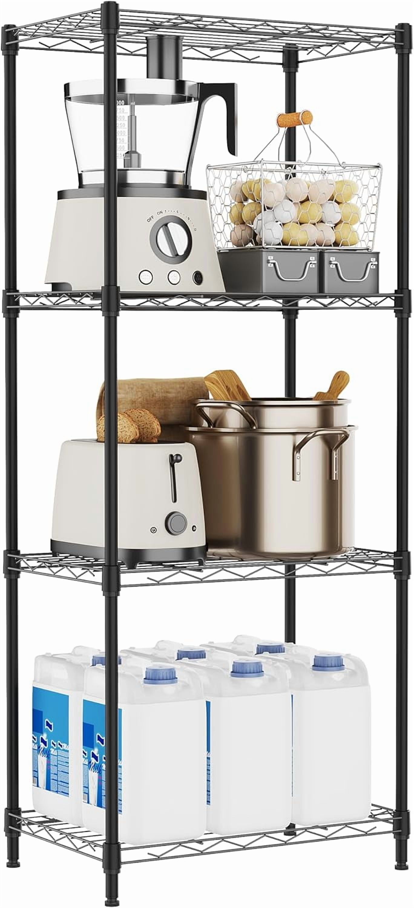 8 Tier 2000 lbs Storage Rack Metal Wire Shelving Unit Storage Standing ...