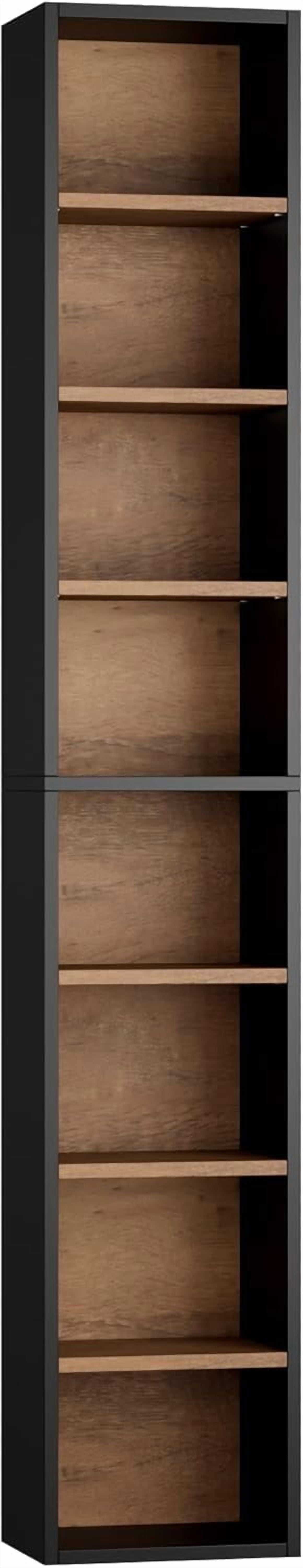 8-Tier Media Tower Rack, 11.6 X 9.3 X 71 Inches CD DVD Slim Storage ...