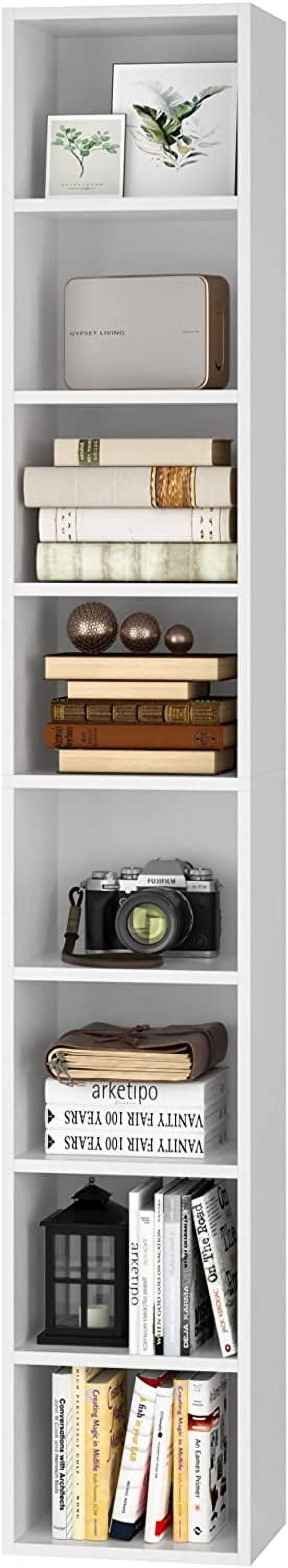 8-Tier Media Tower Rack, CD DVD Storage Organizer Cabinet with ...