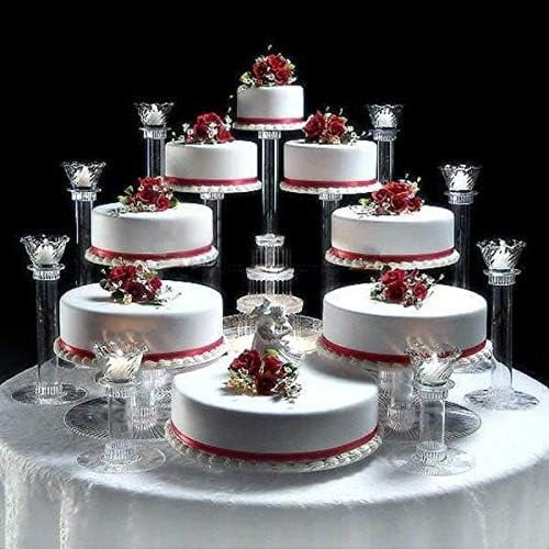 8 Tier Wedding Cake Stand (Style R800) - Walmart.com