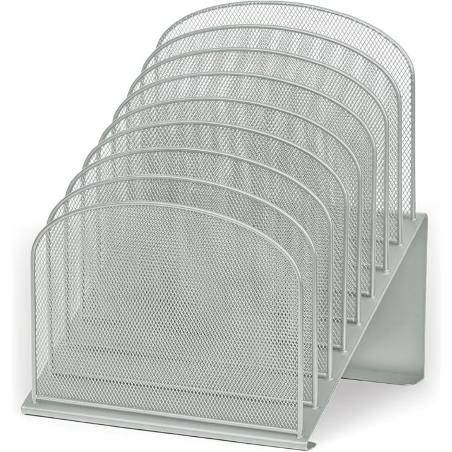 8-Tiered Desk Organizer, Vertical File Organizer for Home, Office ...