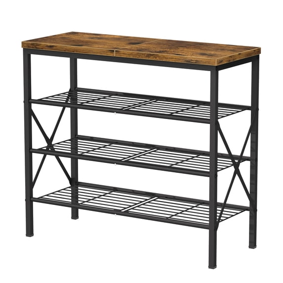 8 Tiers Tall Shoe Rack Organizer, Large Capacity Shoe Rack Holds 32 ...