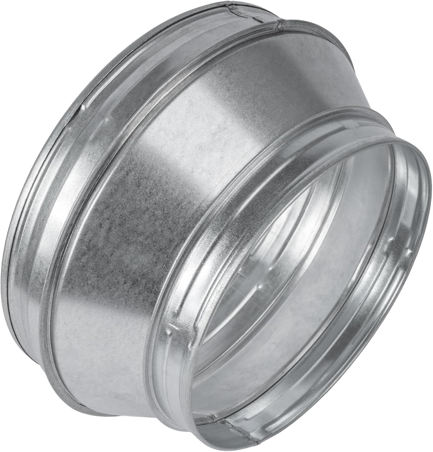 8" To 10" Inch Round Duct Reducer - Galvanized Steel Pipe Coupling ...